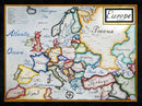 Endonym Map of Europe; Europe Map 2023 in Native Languages ...