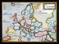 Endonym Map of Europe; Europe Map 2023 in Native Languages ...