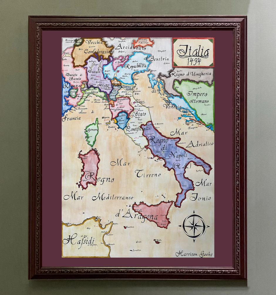 CartographyCraft: Handmade Historical Maps