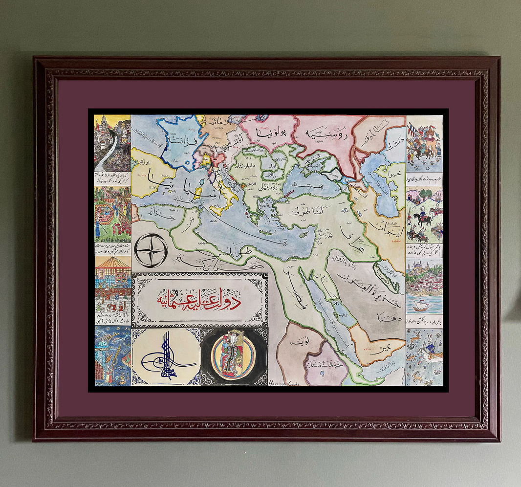 CartographyCraft: Handmade Historical Maps